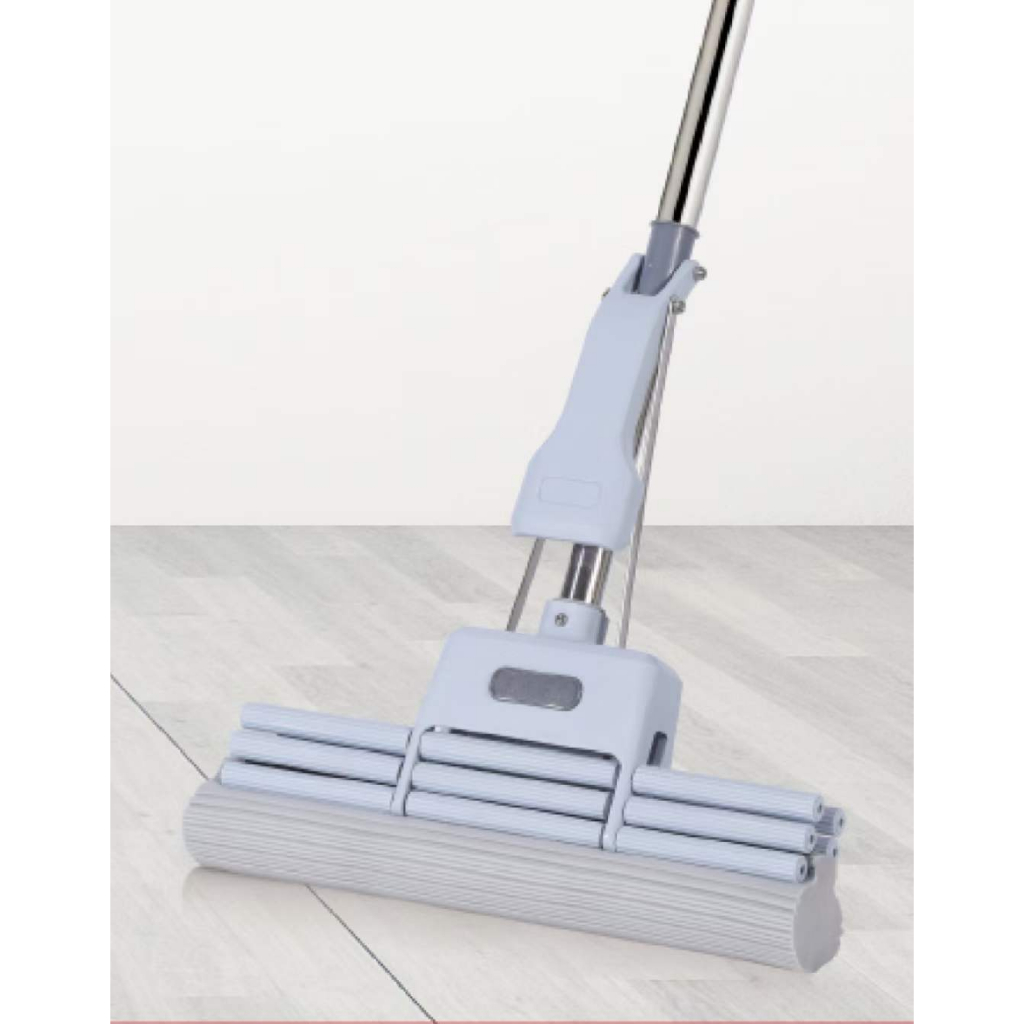 Household Floor Cleaning Magic Roller Hand Free PVA Sponge Mop ...