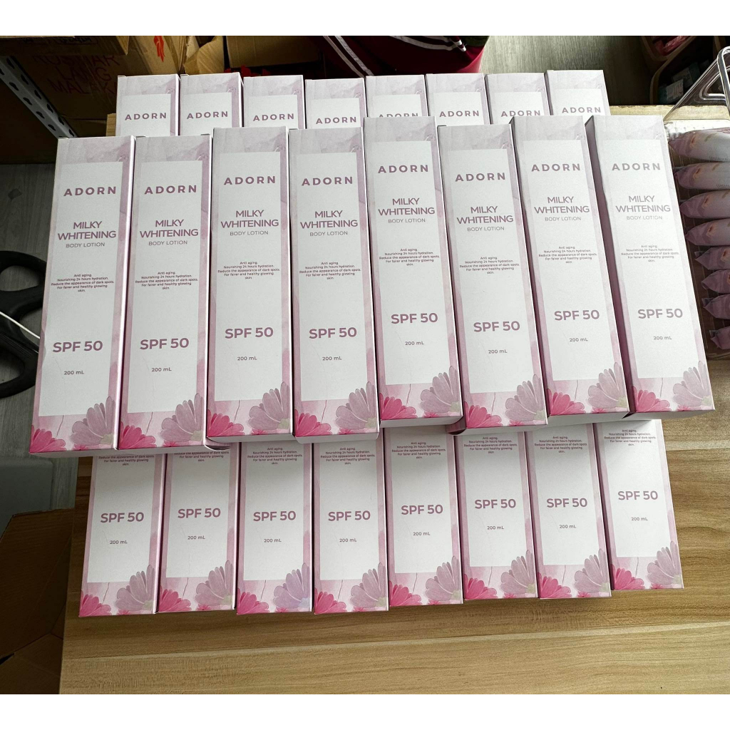 ADORN Milky Whitening Body Lotion by Calmskin | Camille Trinidad Jamill ...