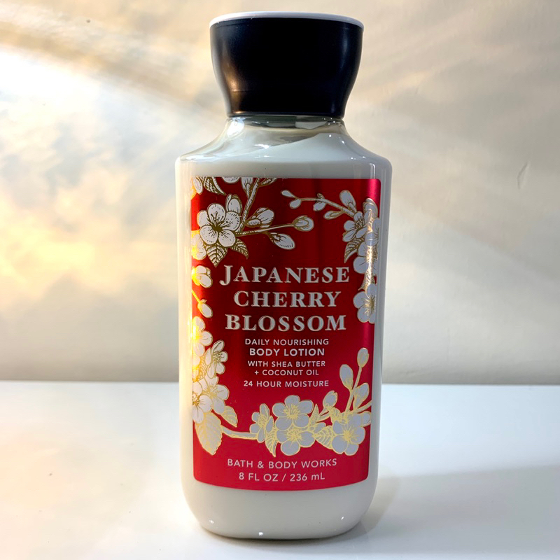 Japanese Cherry Blossom Daily Nourishing Body Lotion by Bath & body Works (Orig. USA) | Shopee ...