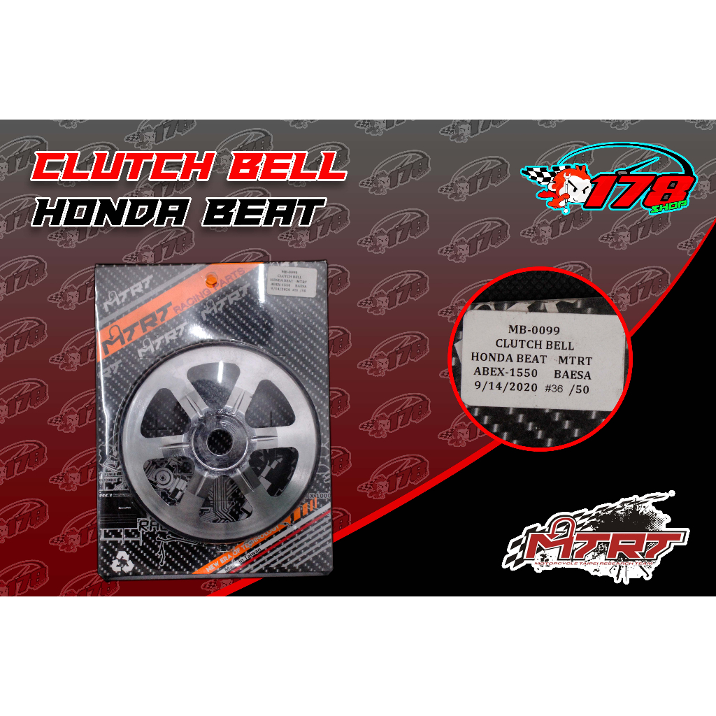 MTRT clutch bell housing honda beat carb type | Shopee Philippines