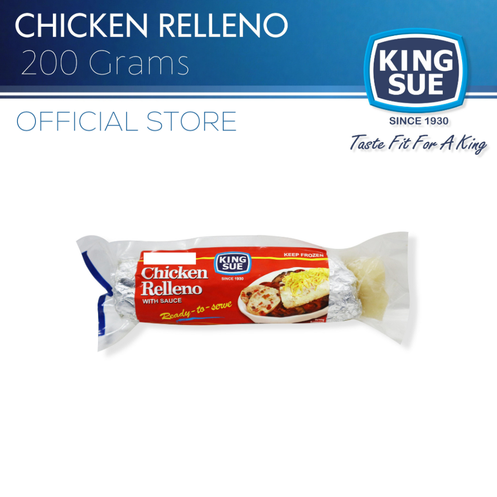 King Sue Chicken Relleno 200g | Shopee Philippines