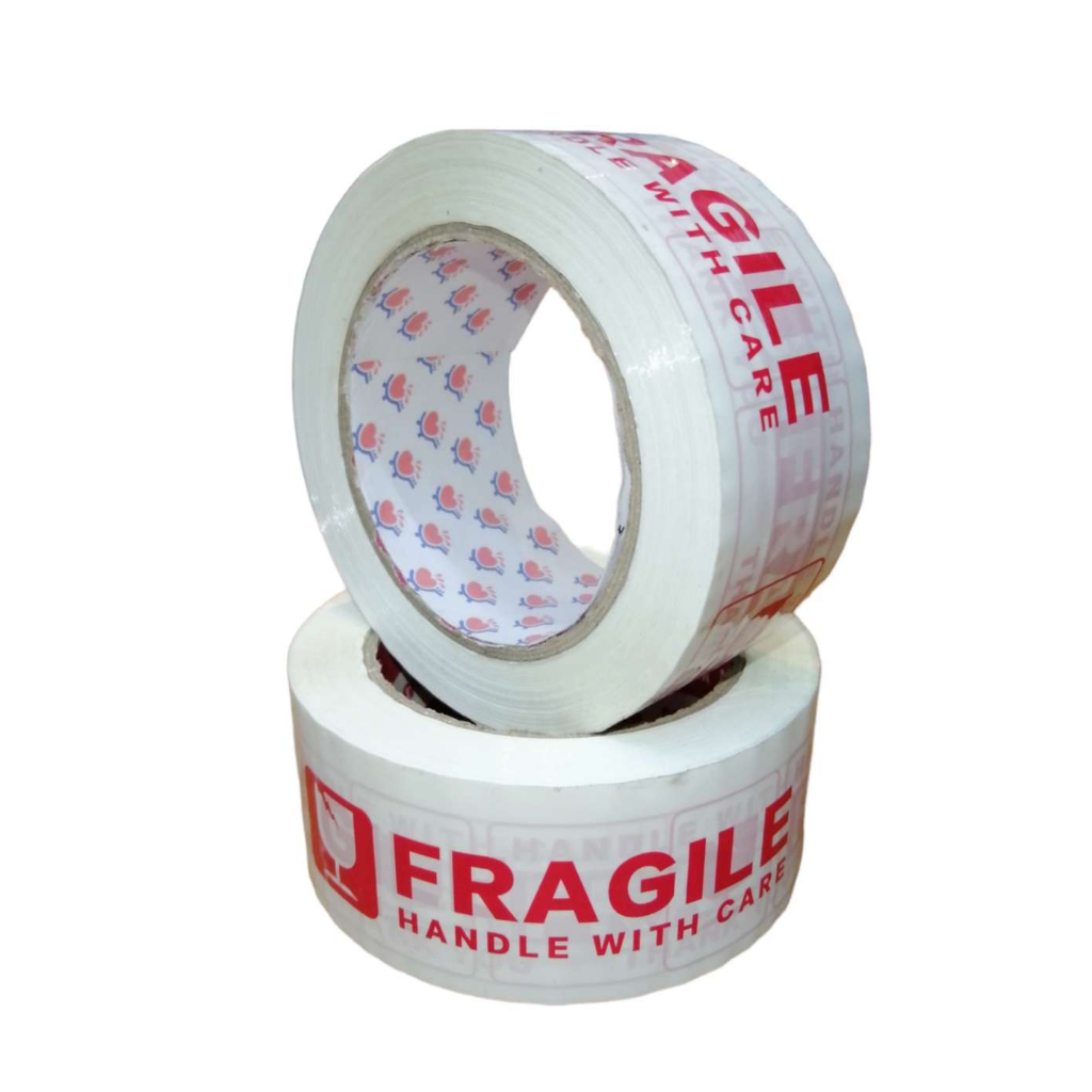 4.7CM FRAGILE WHITE ADHESIVE TAPE 200M-100M | Shopee Philippines