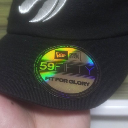 New Era NewEra Cap Replacement Visor Sticker Decals hologram 59fifty ...