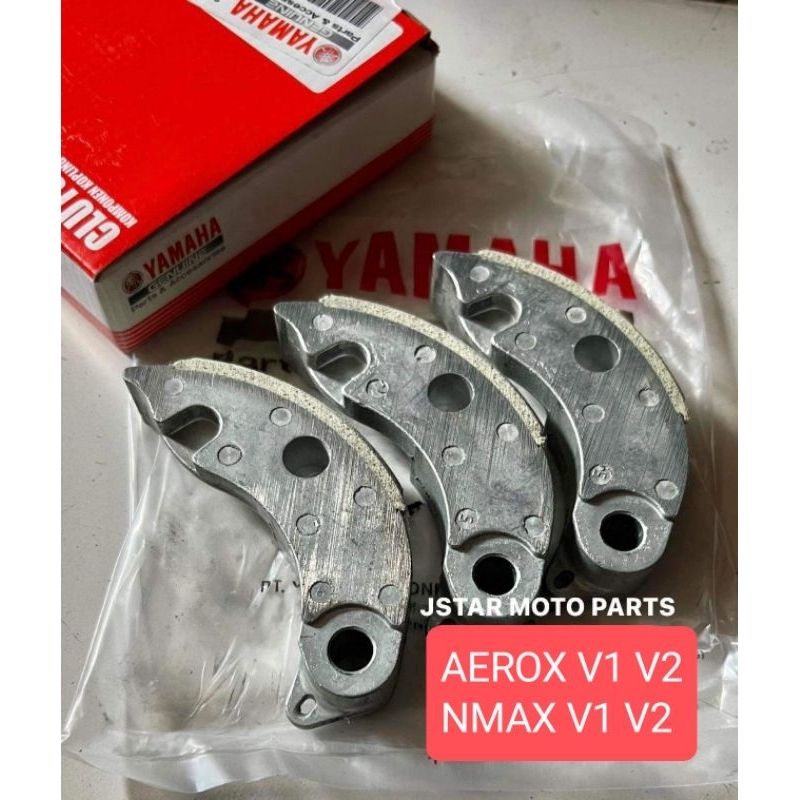 clutch lining shoe / clutch shoe Aerox V1 V2 Nmax v1 V2 Yamaha genuine ...