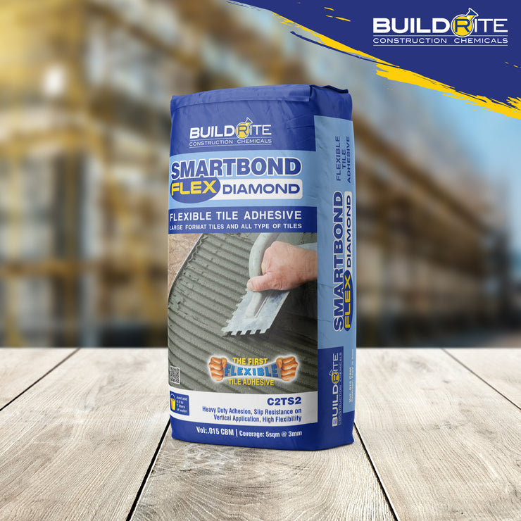 BUILDRITE SMARTBOND FLEX DIAMOND FLEXIBLE TILE ADHESIVE | Shopee ...
