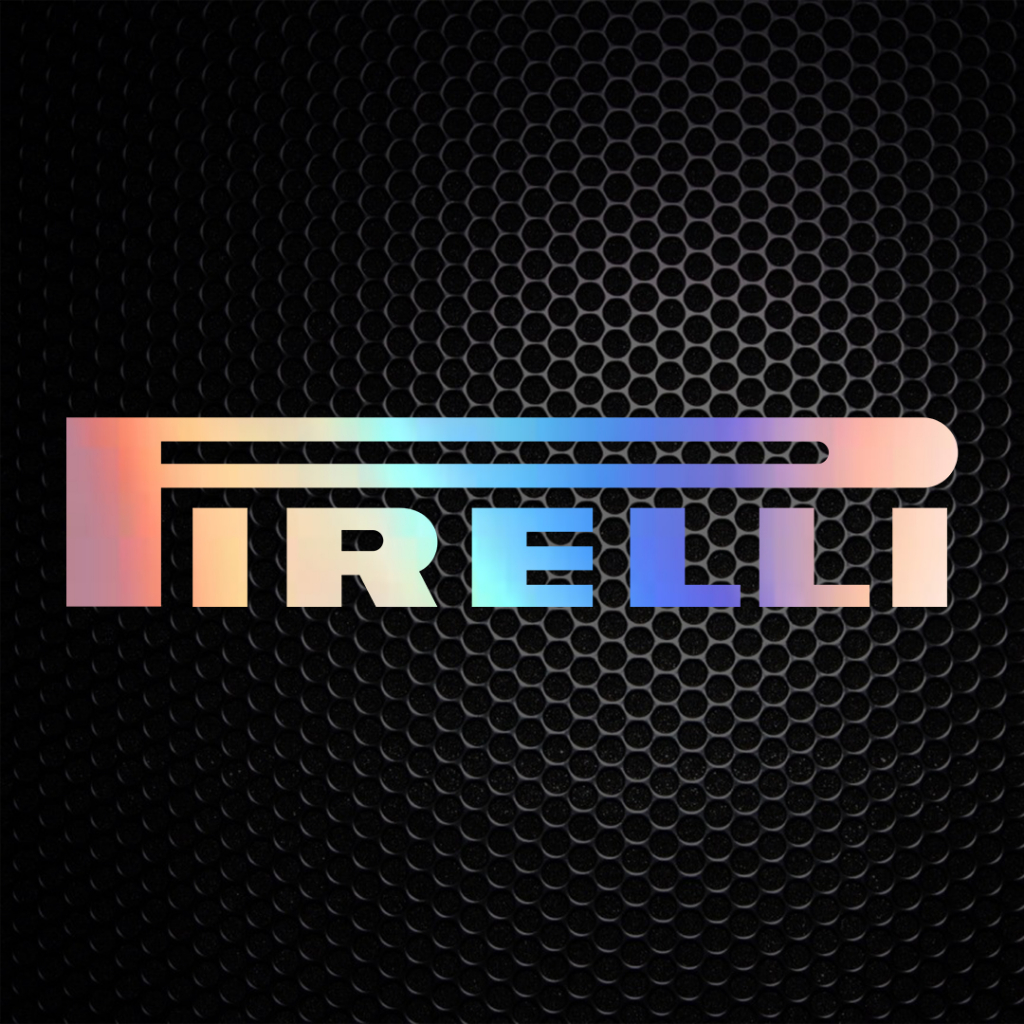 Pirelli Motorcycle Racing Sponsor Decals, WATERPROOF sticker for cars ...