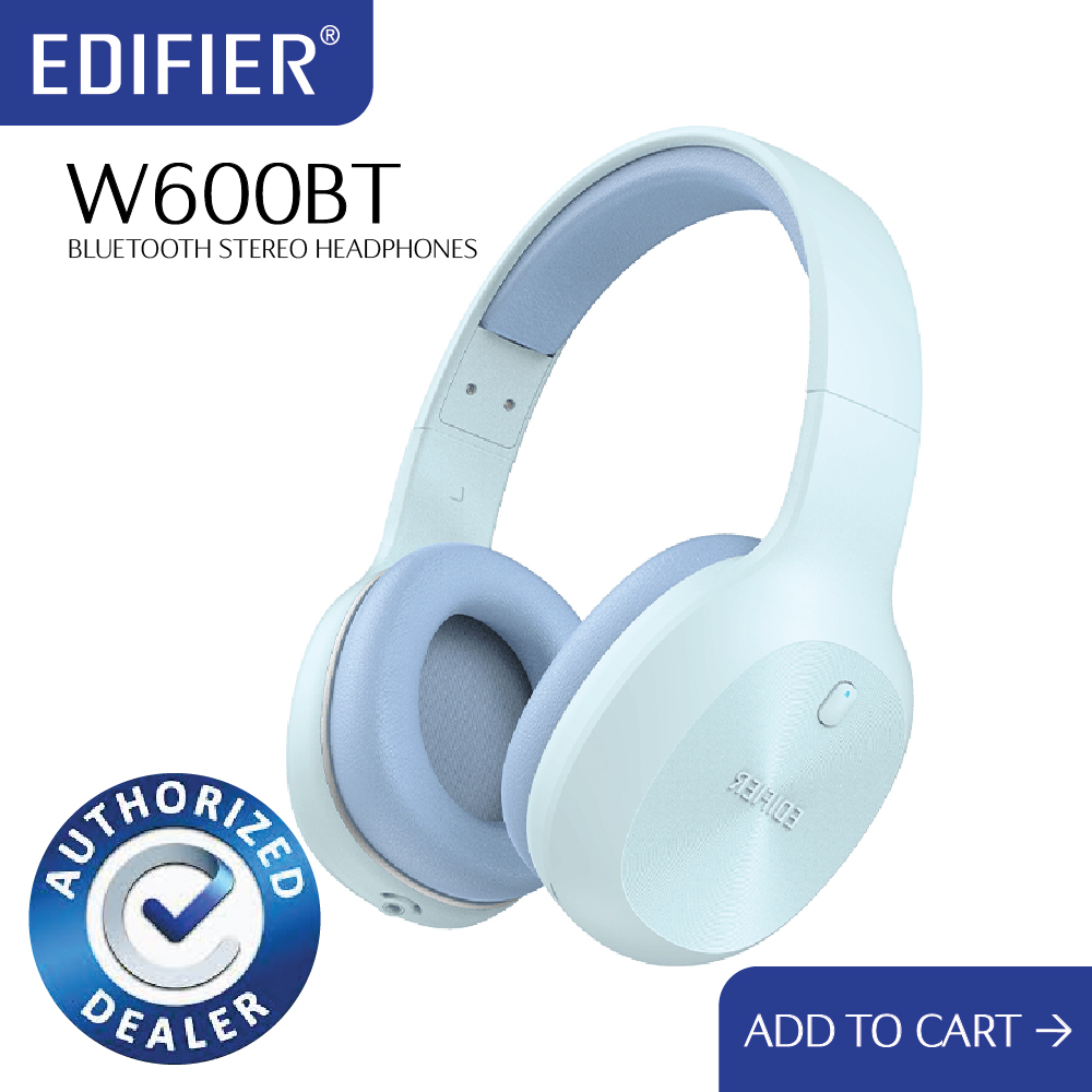 Edifier W600BT Bluetooth Stereo Headphones | Shopee Philippines
