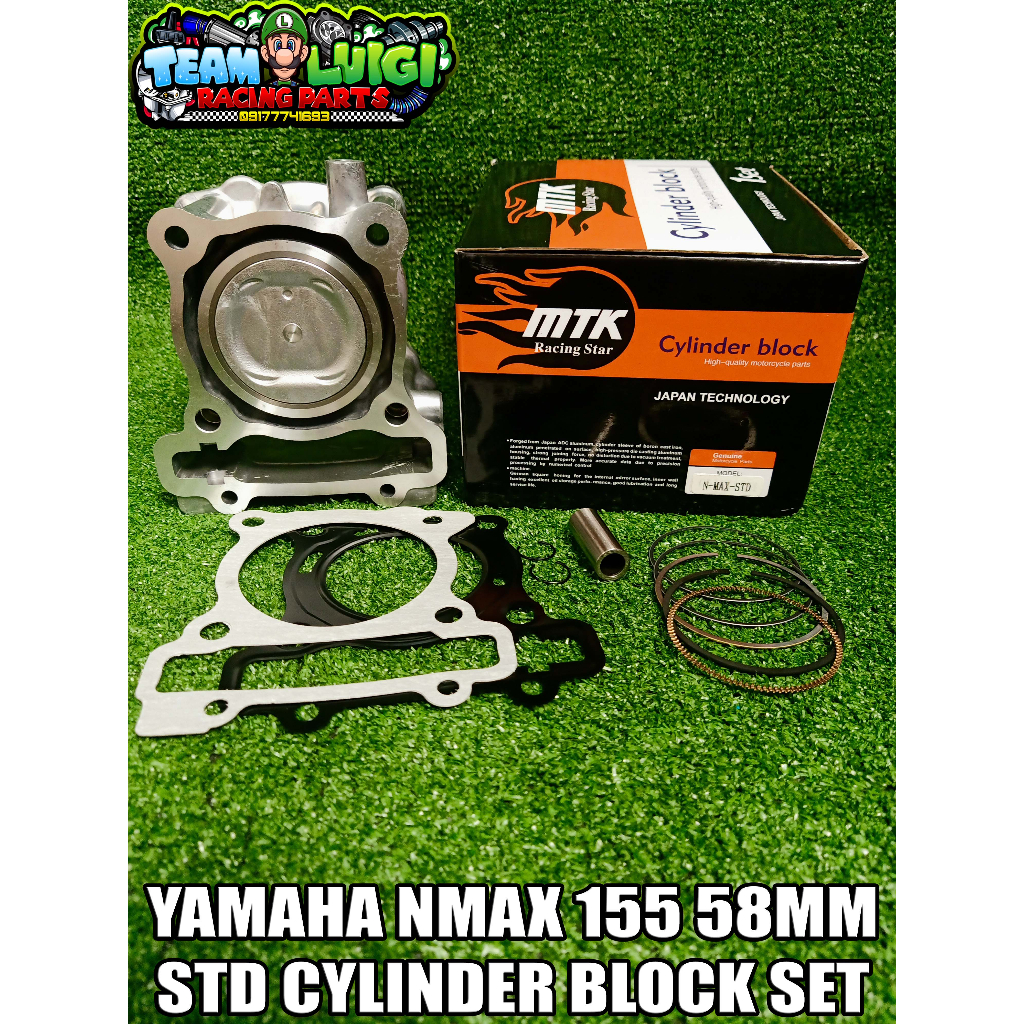 MTK YAMAHA NMAX 155 58MM STANDARD BLOCK SET | Shopee Philippines