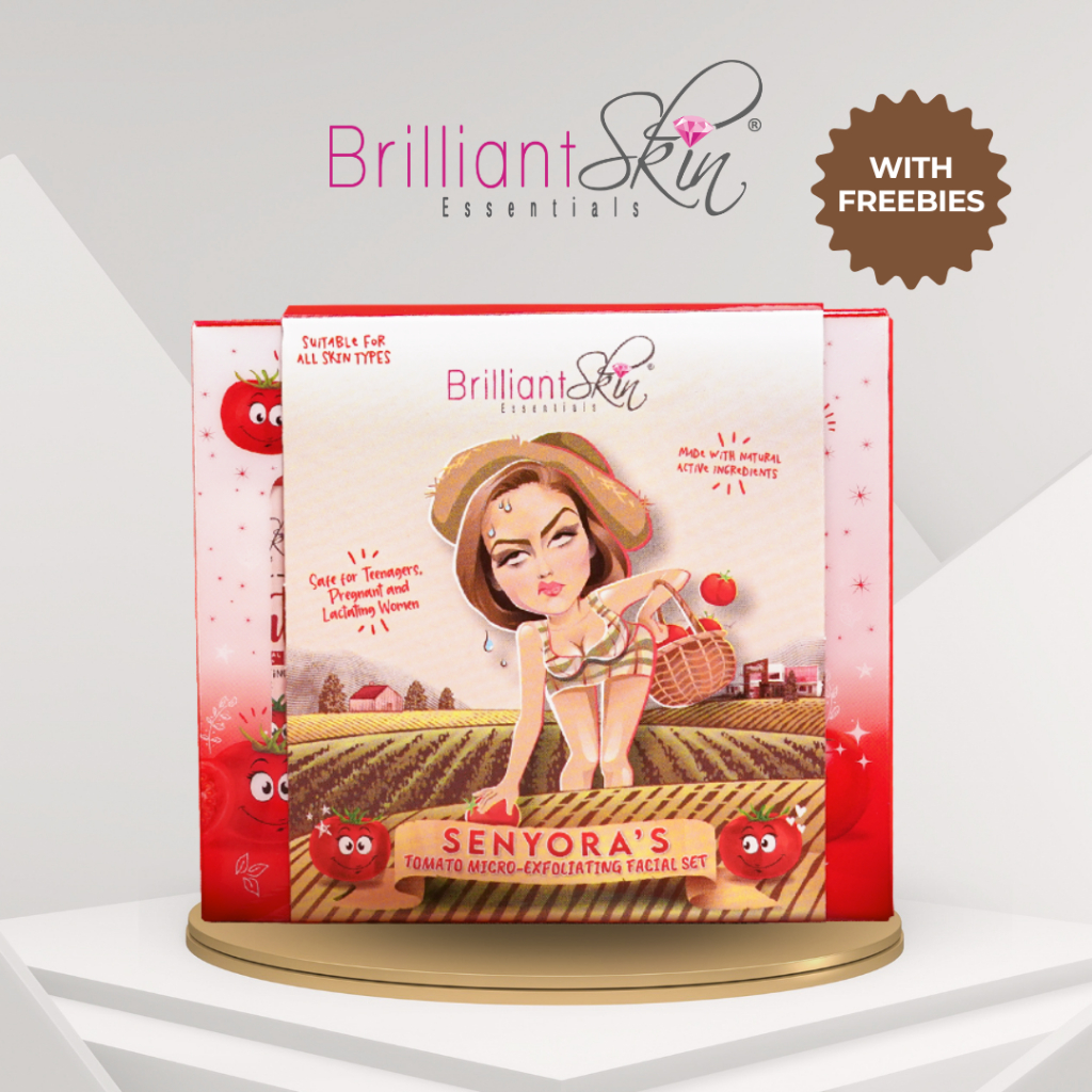 Brilliant Skin Senyora Tomato Facial Set | Shopee Philippines
