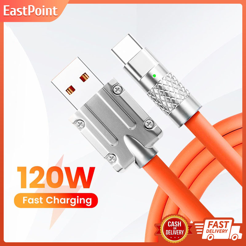 1M zinc alloy mobile phone data line Android Type-C fast charging line ...