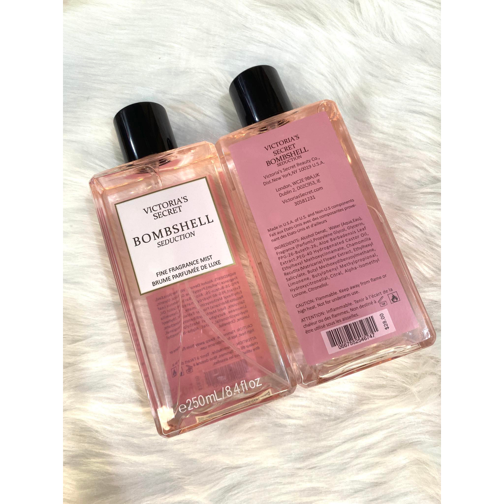 cod! victoria's secret bombshell seduction fragrance mist 250ml ...
