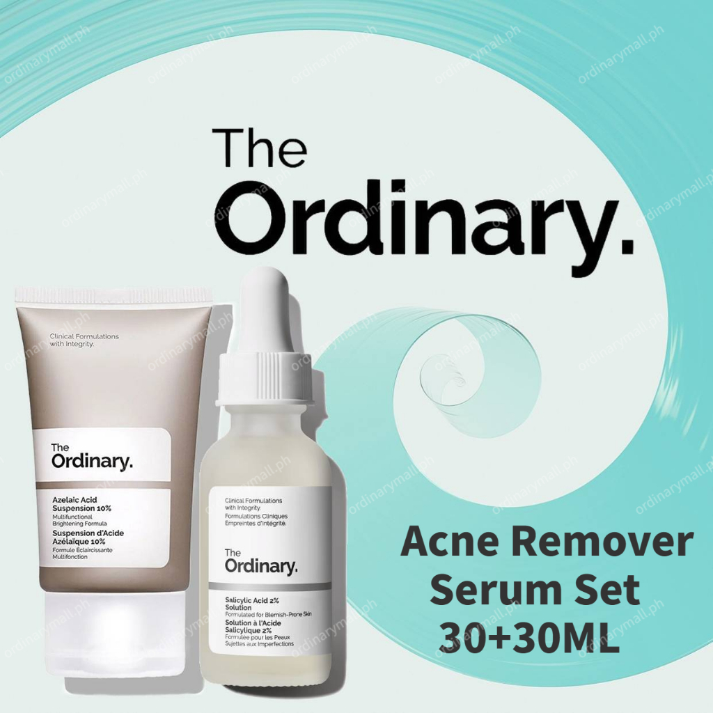 The Ordinary Acne Remover Serum Set - Salicylic Acid 2% Solution BHA ...