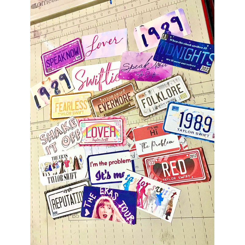 TAYLOR SWIFT LOVER SPEAK NOW STICKERS VINYL WATERPROOF GLOSSY STICKERS ...