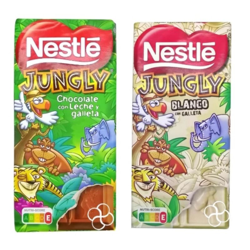 (COD) NESTLE JUNGLY MILK CHOCOLATE & BISCUITS 125g | Shopee Philippines