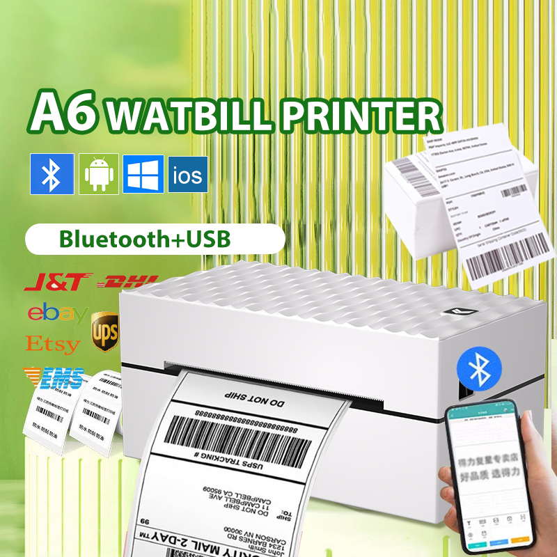 Expose waybill Printer Bluetooth USB Thermal Label Printer Express ...