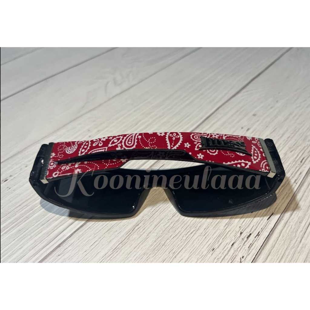 [RED BANDANA] OG Locs Hardcore Cholo Hiphop Gangster Shades Fashion ...