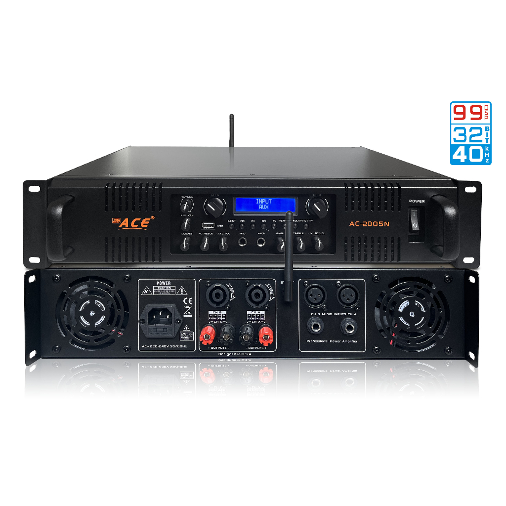ACE AC-2005N Power Amplifier | Shopee Philippines