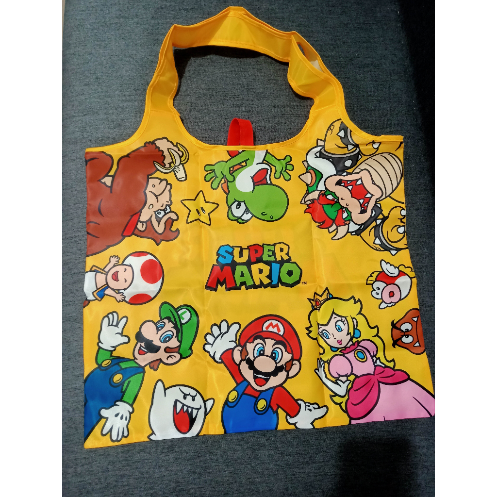 Super Mario Reusable Tote Bag ( Brand new ) | Shopee Philippines