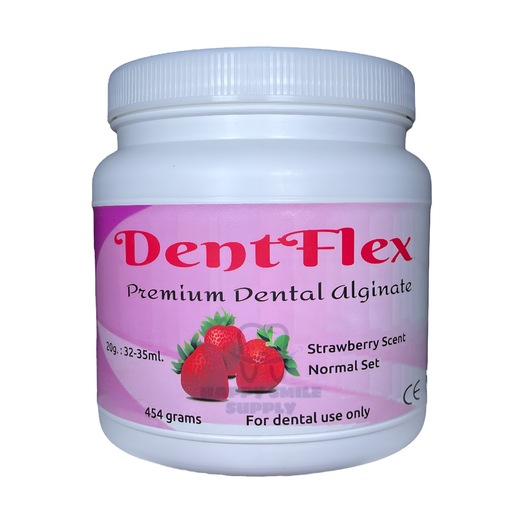 DentFlex Alginate Premium Dental Alginate 454g Impression Material Dent Flex Mango Strawberry ...