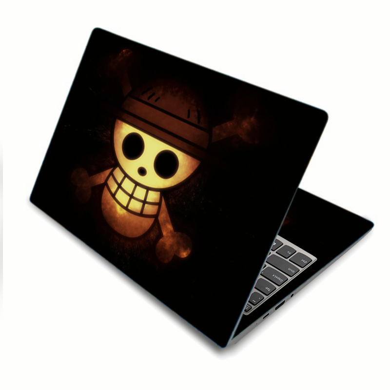 One Piece Anime Laptop Sticker Cover Skin Luffy Zoro 2 Sheets Decals ...