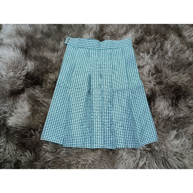 SCHOOL UNIFORM PALDA CHECKERED GREEN | Shopee Philippines