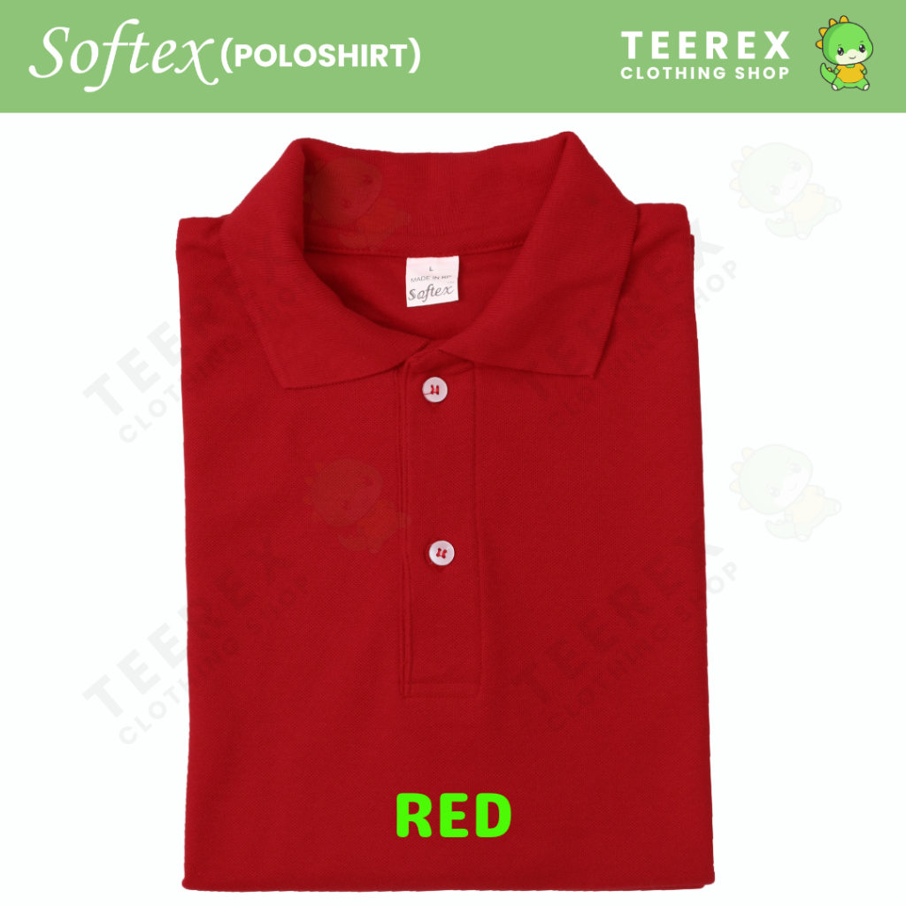 SOFTEX Honeycomb UNISEX PLAIN POLOSHIRT for MEN and WOMAN (BEST SELLER ...