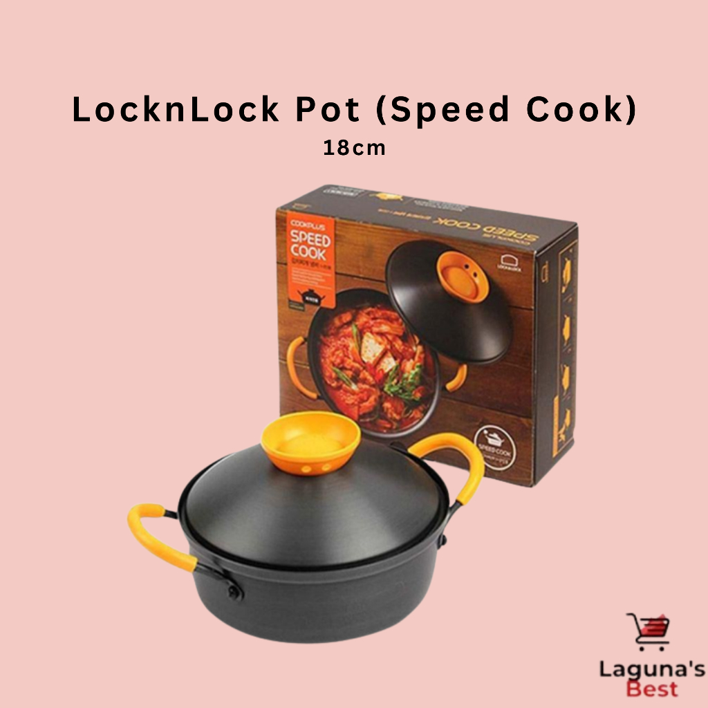 LocknLock Pot (Speed Cook) 18cm | Shopee Philippines
