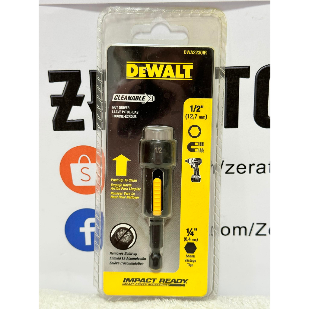 Dewalt Impact Ready Cleanable Nut Driver - 1/2" | Shopee Philippines
