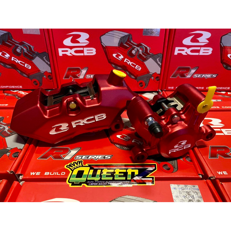 RCB R1 4pot (RH) and R-55 2pot Series Brake Caliper Set Universal ...