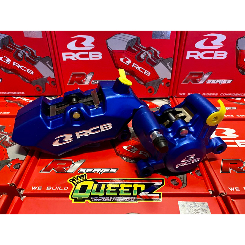 RCB R1 4pot (RH) and R-55 2pot Series Brake Caliper Set Universal ...