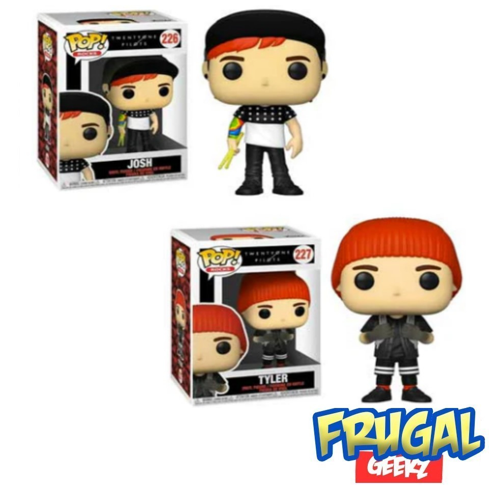 Funko Pop! Rocks: Twenty One Pilots - Set of 2 Vinyl Figures (Josh and ...