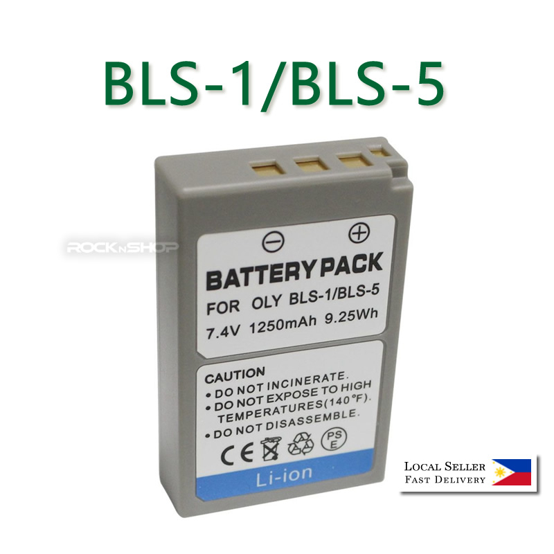 BLS-1 BLS1 BLS-5 BLS5 BLS-50 Replacement Battery or Charger for Olympus ...
