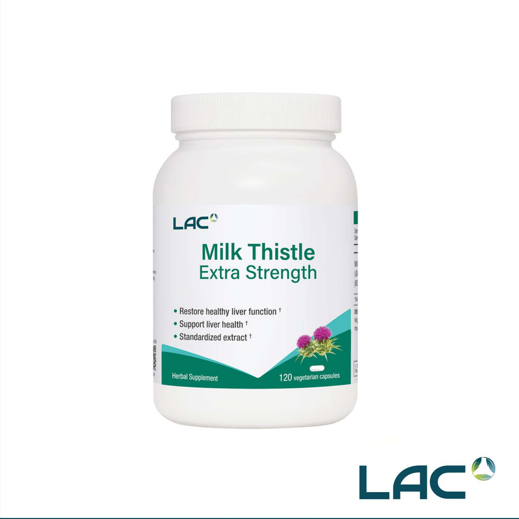 LAC Milk Thistle (Extra Strength) 120 CP (Consume within November 2025 ...