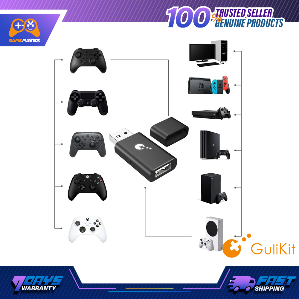 Gulikit NS26 Goku Wireless Controller Adapter Receiver Universal for ...