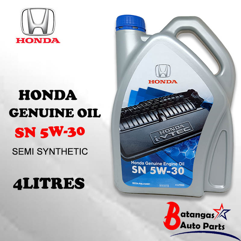 HONDA Genuine Engine Oil SN 5W-30 | Shopee Philippines