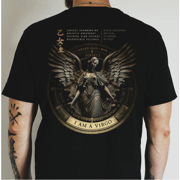 VIRGO MYTHOLOGY - 100% Cotton T-Shirt - Vortex Wear PH | Shopee Philippines