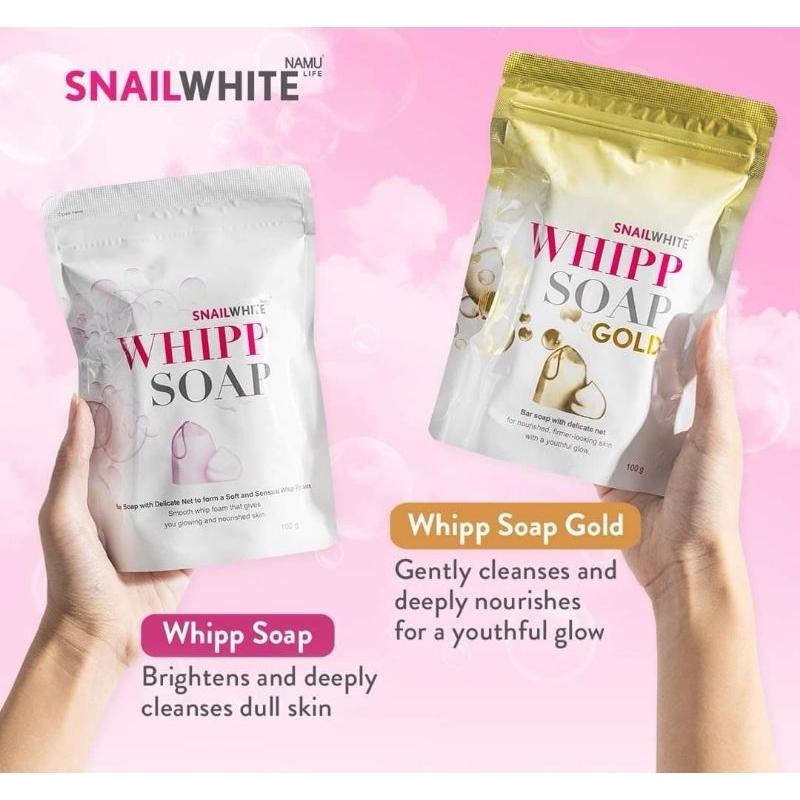 SNAILWHITE BY NAMULIFE THAILAND WHIPP SOAP 100G ONHAND | Shopee Philippines