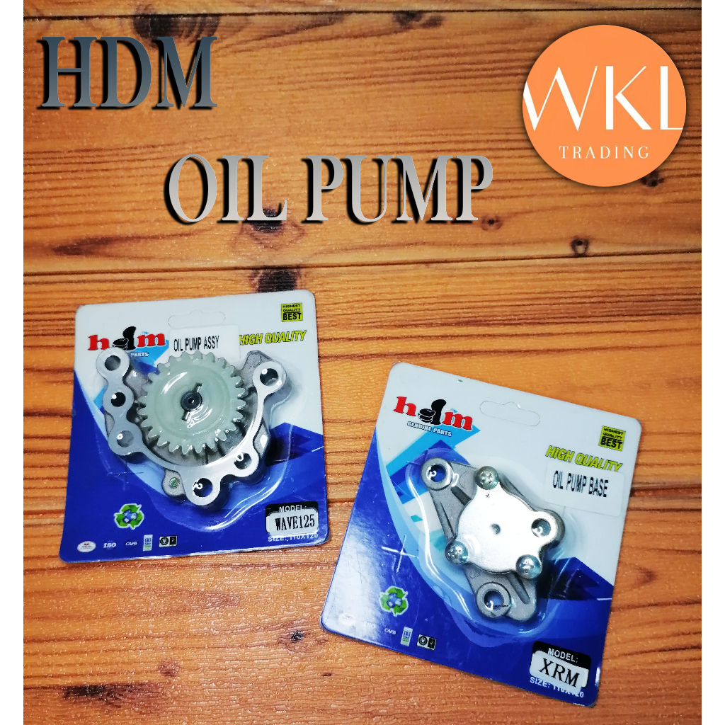 HDM OIL PUMP ASSY WAVE 125 AND OIL PUMP BASE XRM | Shopee Philippines