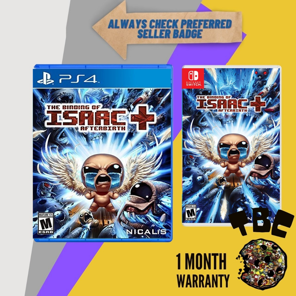 The Binding of Isaac: Afterbirth+ - Switch [US] | Shopee Philippines