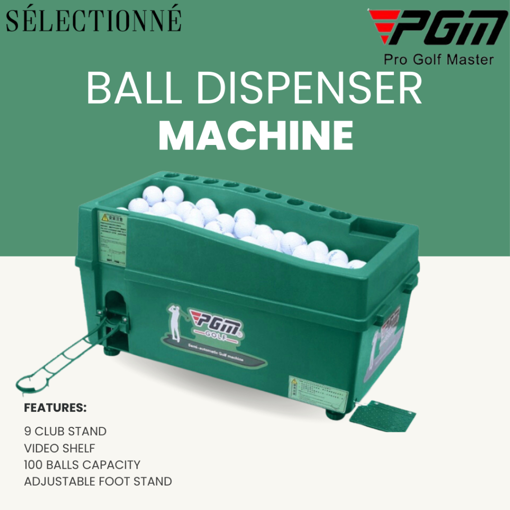 Golf Manila PGM Golf Ball Dispenser Semi Automatic Ball Service Machine ...