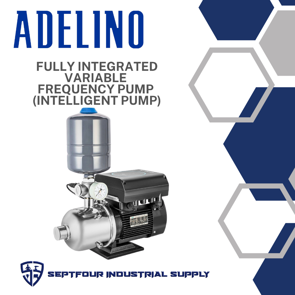 Adelino 1HP Fully Integrated Variable Frequency Pump (Intelligent Pump ...