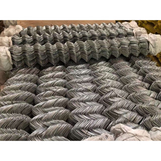 12ft Length GALVANIZED CYCLONE WIRE 2×2 4×4 hole.width:3ft,4ft,5ft,6ft ...