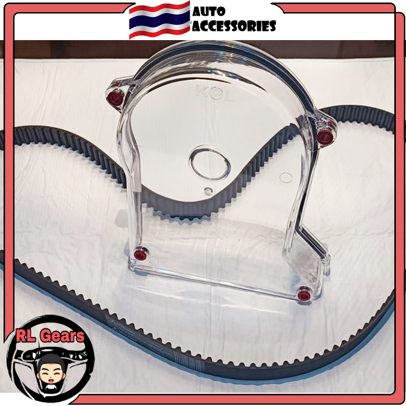 Transparent Timing Belt Cover for Montero Strada 4d56 engine Made in ...