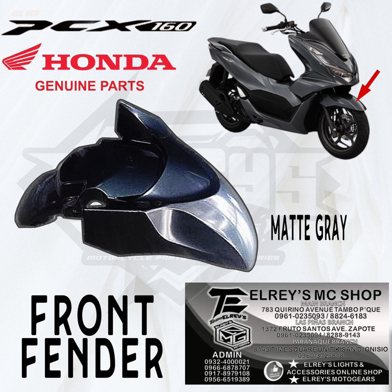 STOCK FRONT FENDER FOR PCX 160 | Shopee Philippines