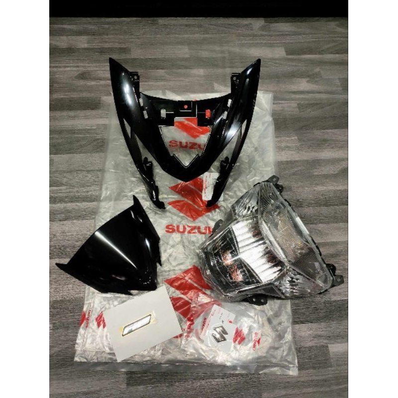 raider150 Fi headlight 5pcs titan black(sgp) original | Shopee Philippines