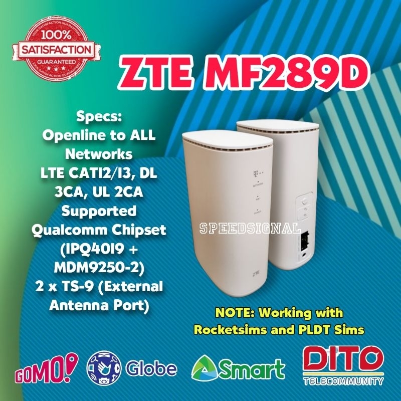 ZTE MF289D CAT12/13 | OPENLINE | Shopee Philippines