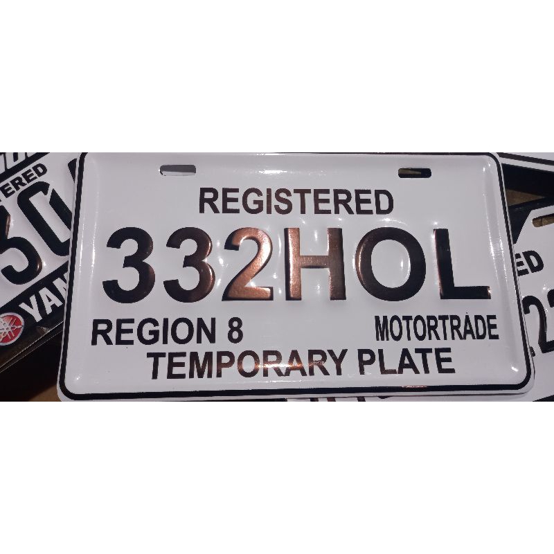 new lto size temporary plate and customize plate with free bolts ...