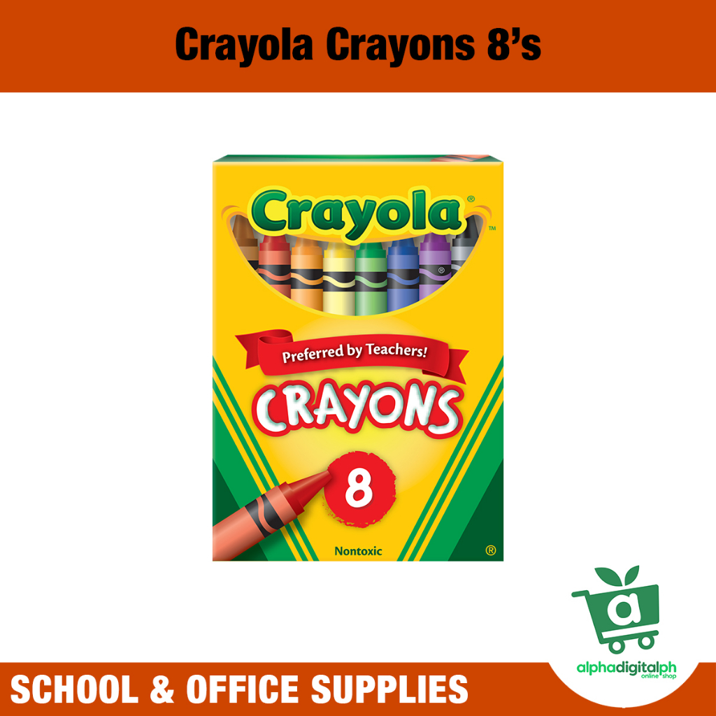 Crayola Crayons 8's Per Pack Original | Shopee Philippines