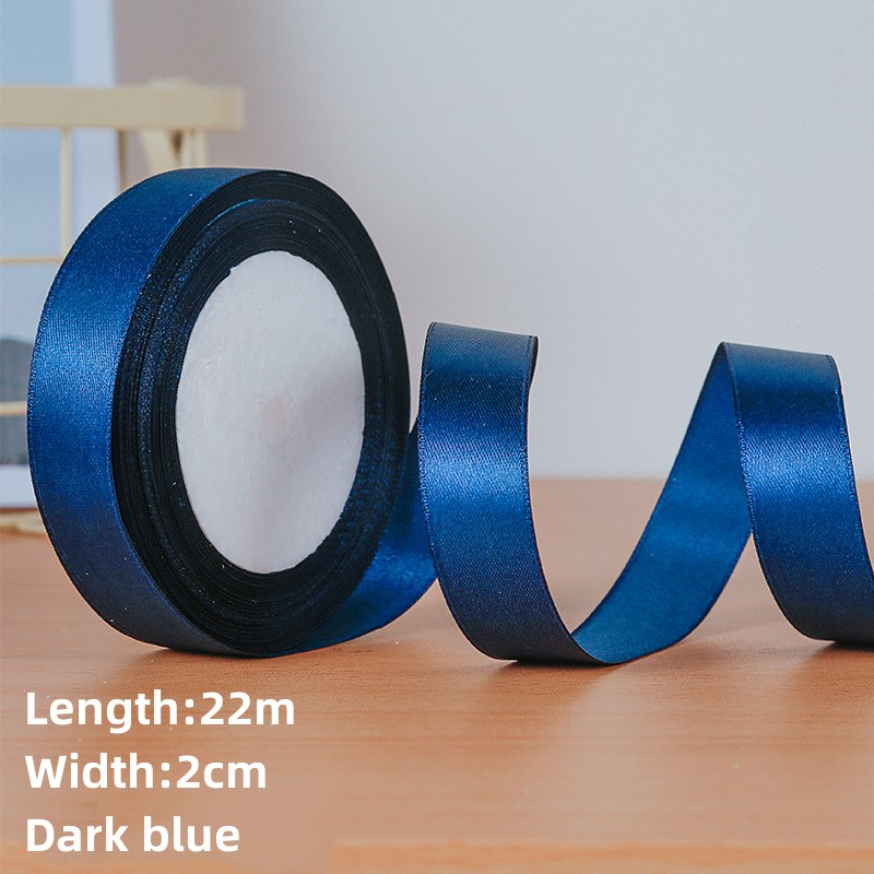 2cm Satin Ribbon Roll Gift Packaging Ribbon Flower Making DIY Holiday ...