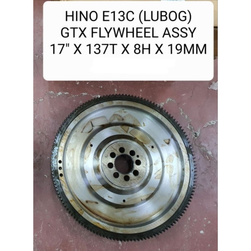 Flywheel Assembly Hino E13C (LUBOG) (17" X 137 Teeth X 8 Holes X 19MM) | Shopee Philippines